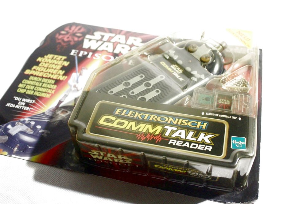STAR WARS Episode 1, Hasbro Electronic Commtech Reader. MIB (Neu ...