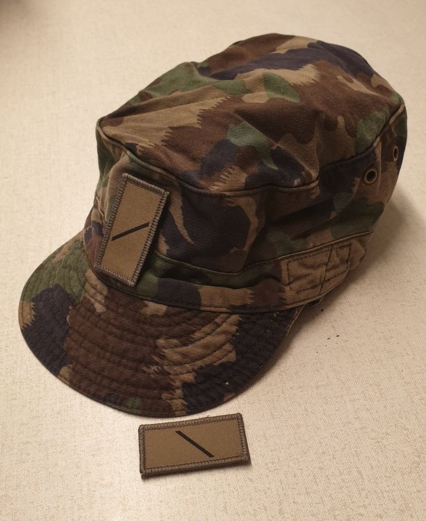 TAZ Militärmütze 95 Mutz "Soldat, 2x Klett" Grösse 56 (Gebraucht) in ...