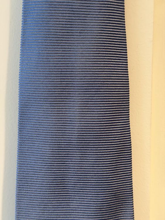 Cravatta Etro 100% Seta Blu Uomo Made in Italy Nuovo (Gebraucht) in ...