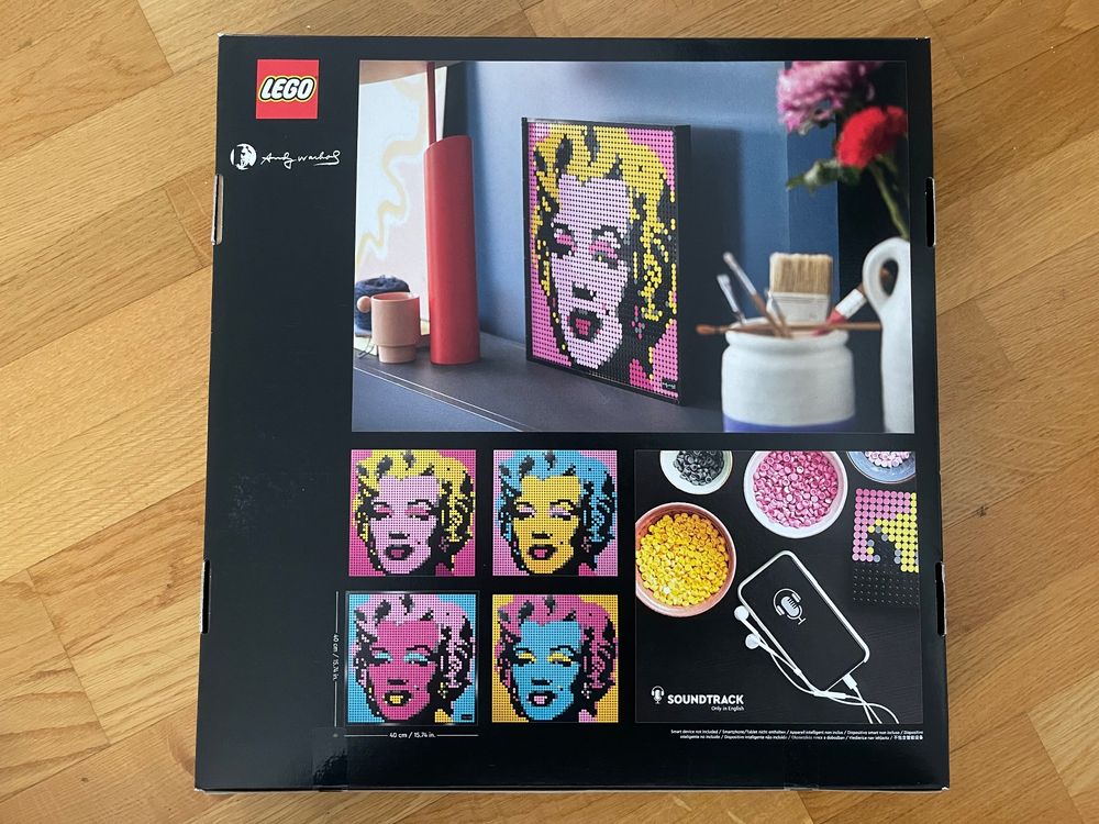 LEGO Art 31197 - Andy Warhol's Marilyn Monroe Neu & Ovp (Neu und ...