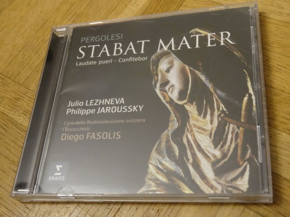 Pergolesi - Stabat Mater - Lezhneva - Jaroussky - Fasolis CD (Gebraucht) in Olten für CHF 7 ...