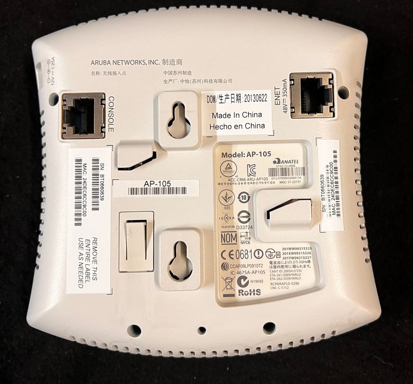 4 Stück Aruba AP-105 Wireless Access Point | Kaufen auf Ricardo