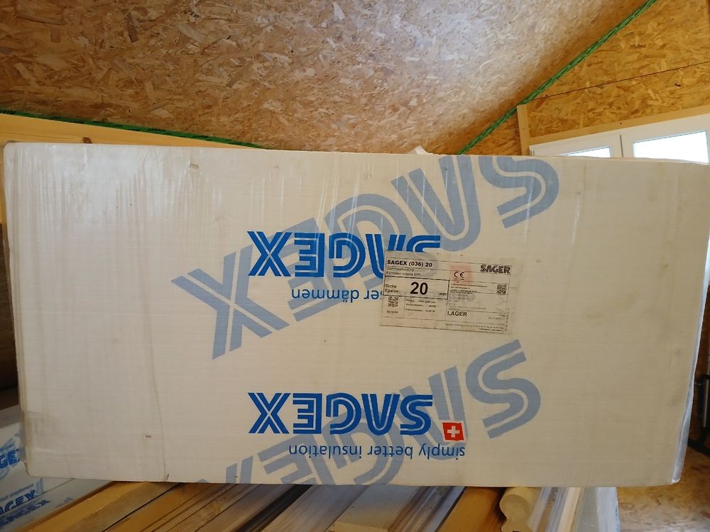 Sagex Isolationsplatten 20mm (Neu/OVP) 20 Pack a 25 Platten (Neu und ...