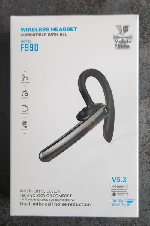 NEU Bluetoth Headset (Neu und originalverpackt) in Lyss für CHF 4 – mit Lieferung auf Ricardo kaufen