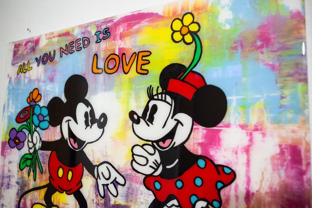 Gemälde, Pop Art, Street Art, 3D Art, Unikat, Mickey Mouse (Neu und originalverpackt) in köln ...