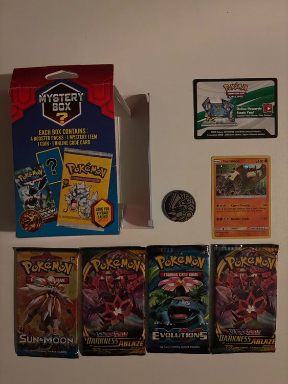 Pokemon mystery box geöffnet (1) | Kaufen auf Ricardo