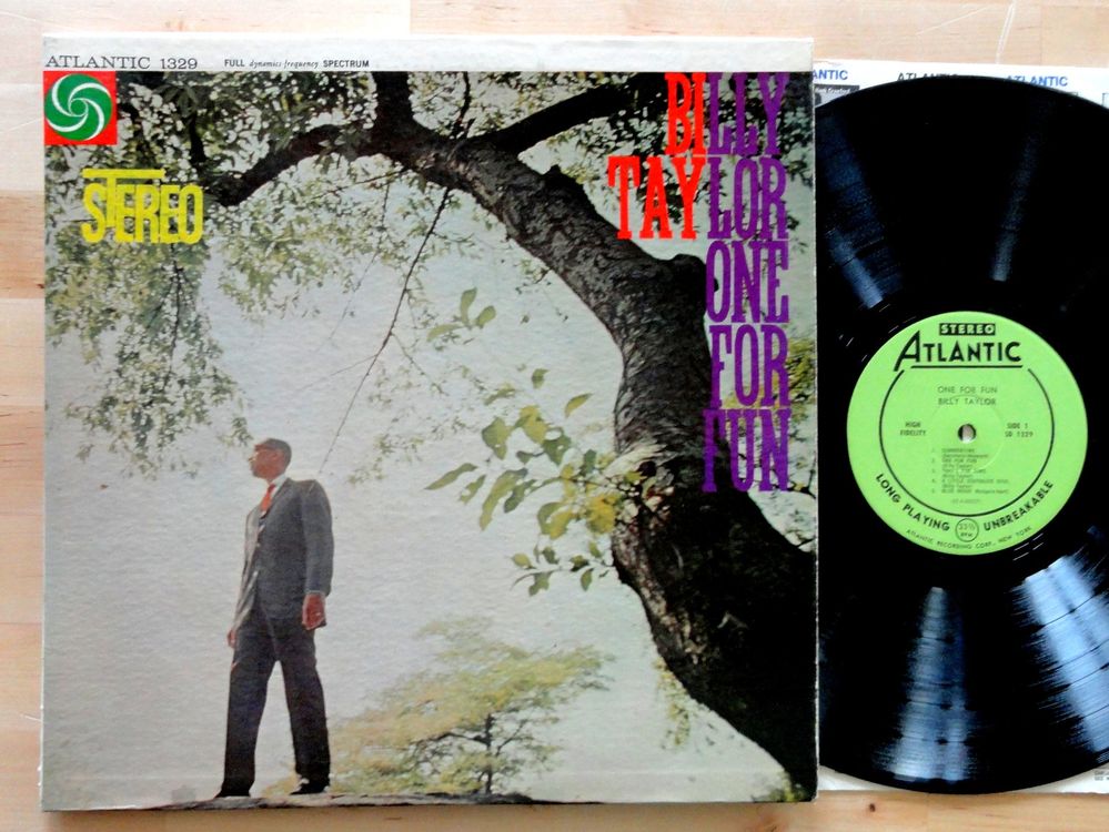 LP BILLY TAYLOR one for fun ATLANTIC USA 1959 JAZZ KULT (Gebraucht) in ...