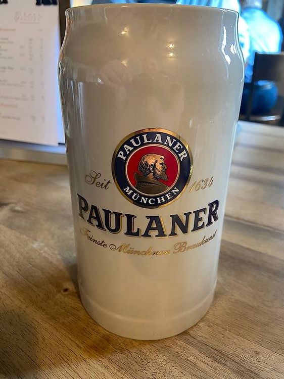 Bierglas / Humpen / Steingut-Krug 1 Liter (Gebraucht) in Ottikon für CHF 6 – mit Lieferung auf ...