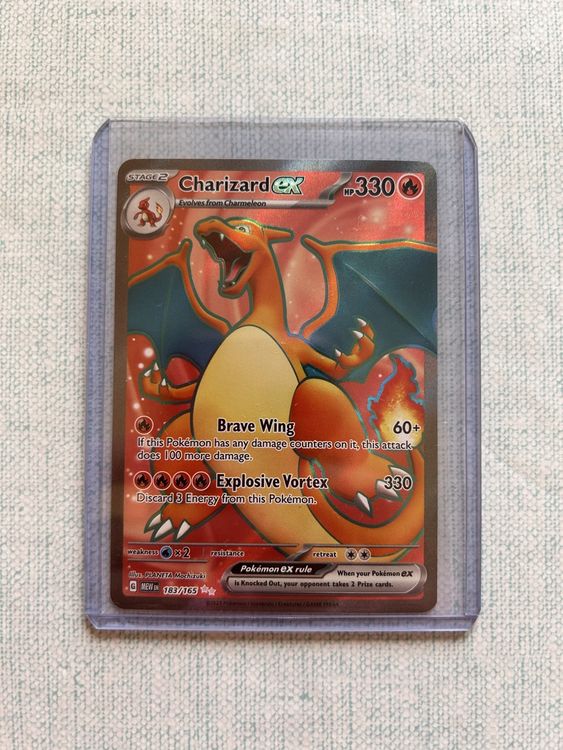 Charizard ex (MEW 183) - 151 - Pokemon (Gebraucht) in Willerzell für ...
