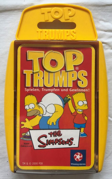TOP TRUMPS - Quartett - THE SIMPSONS | Kaufen auf Ricardo