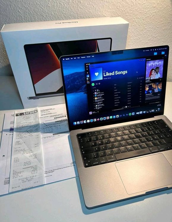 Apple MacBook Pro 2021 M1 Chip | Space grau | 14 Zoll 16GB | Kaufen auf Ricardo