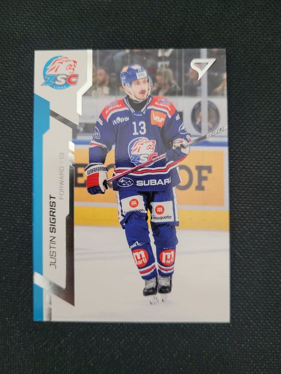 ZSC Justin Sigrist #017 Sportzoo NL 24/25 - base (Neu (gemäss ...