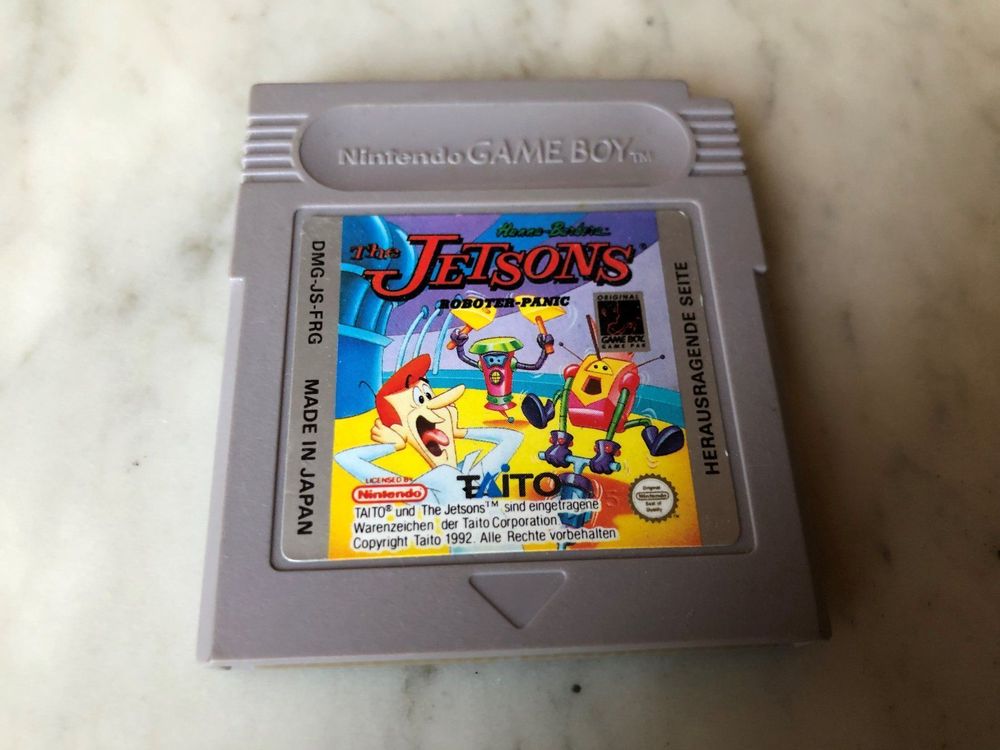 THE JETSONS ROBOTER PANIC SPIEL FÜR NINTENDO GAME BOY | Kaufen auf Ricardo