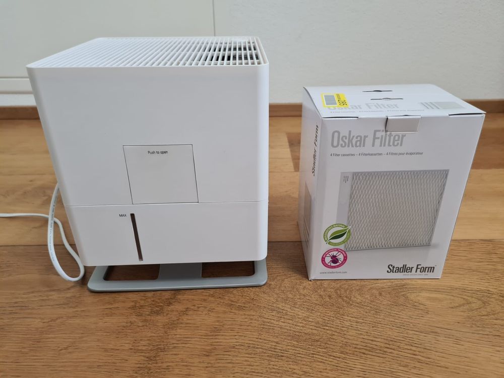 Luftbefeuchter Stadler Form Oskar inkl. 4 neue Filter (Gebraucht) in ...