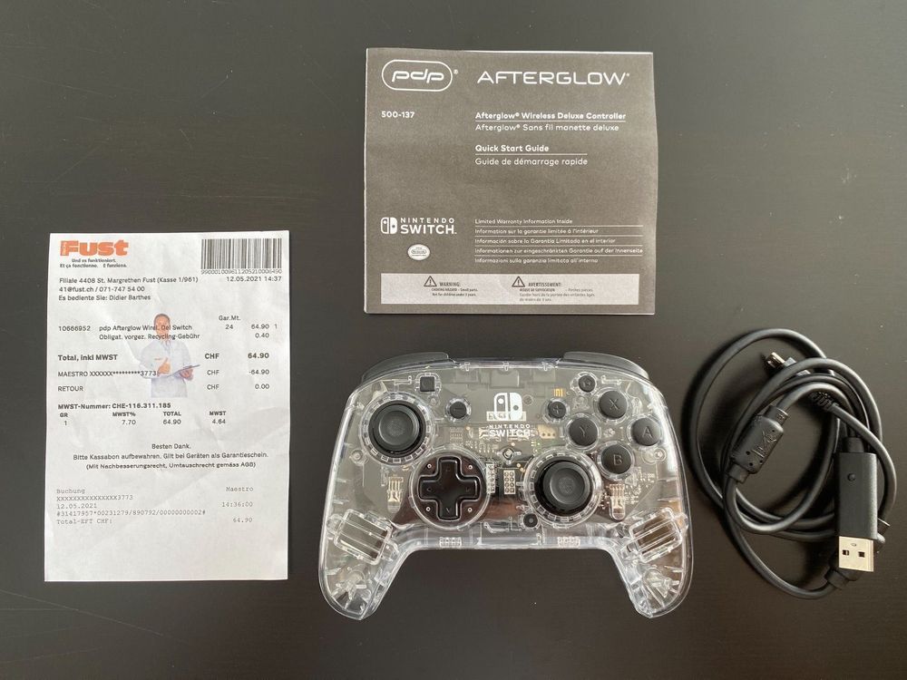 Afterglow Wireless Deluxe Controller (Neu (gemäss Beschreibung)) in ...