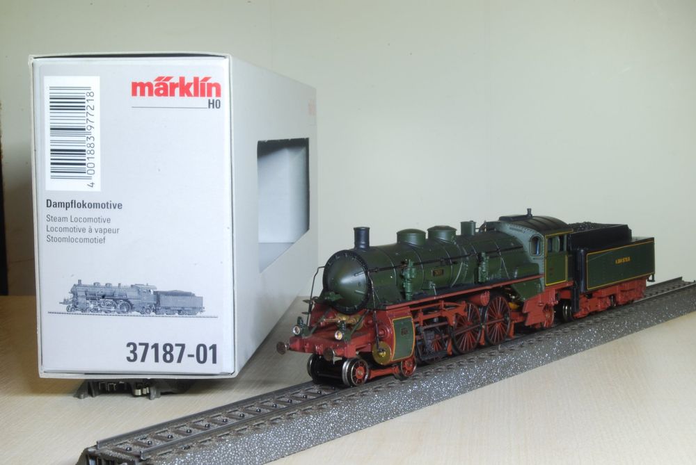 Märklin 37187-01 S 3/6 K.Bay. STS.B Schlepptenderlok Digital (Neu und originalverpackt) in für ...