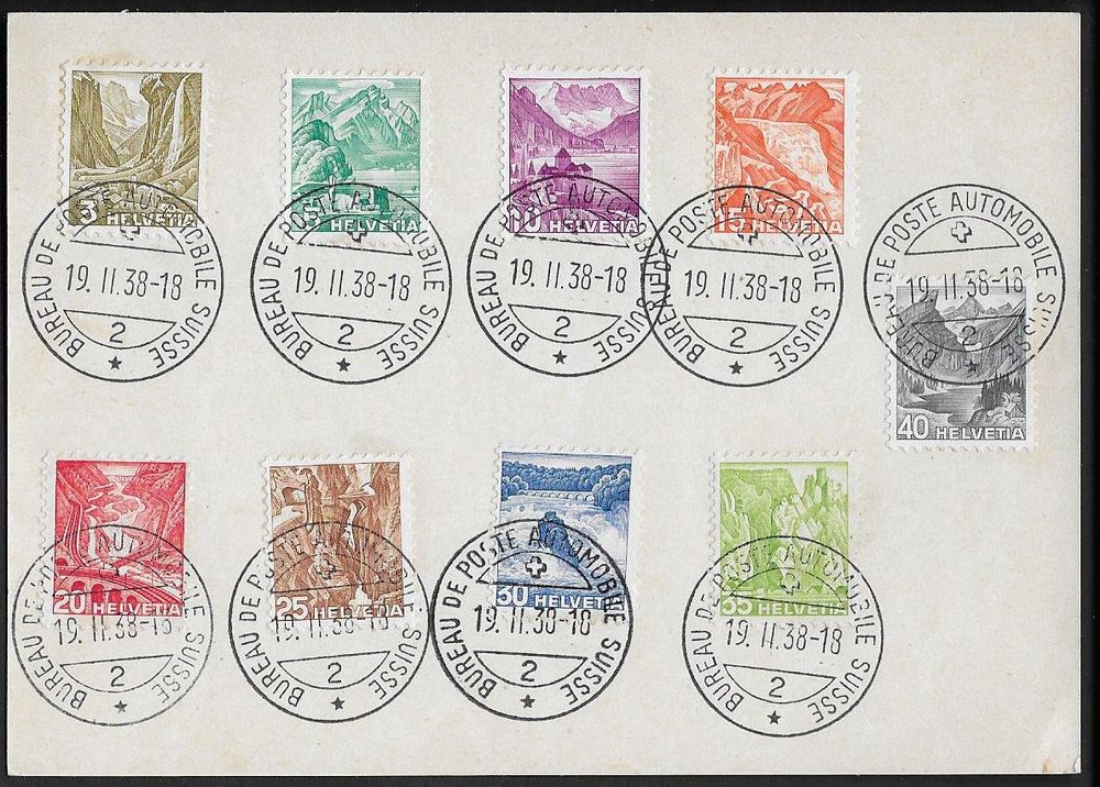 1938 PK Genève Serie Landschaftbilder Sonder-o selten ab 1.- | Kaufen auf Ricardo