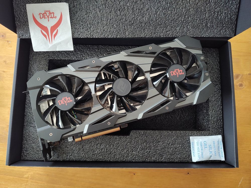 PowerColor Radeon RX 5700 XT Red Devil 8GB GDDR6 Grafikkarte (Gebraucht ...