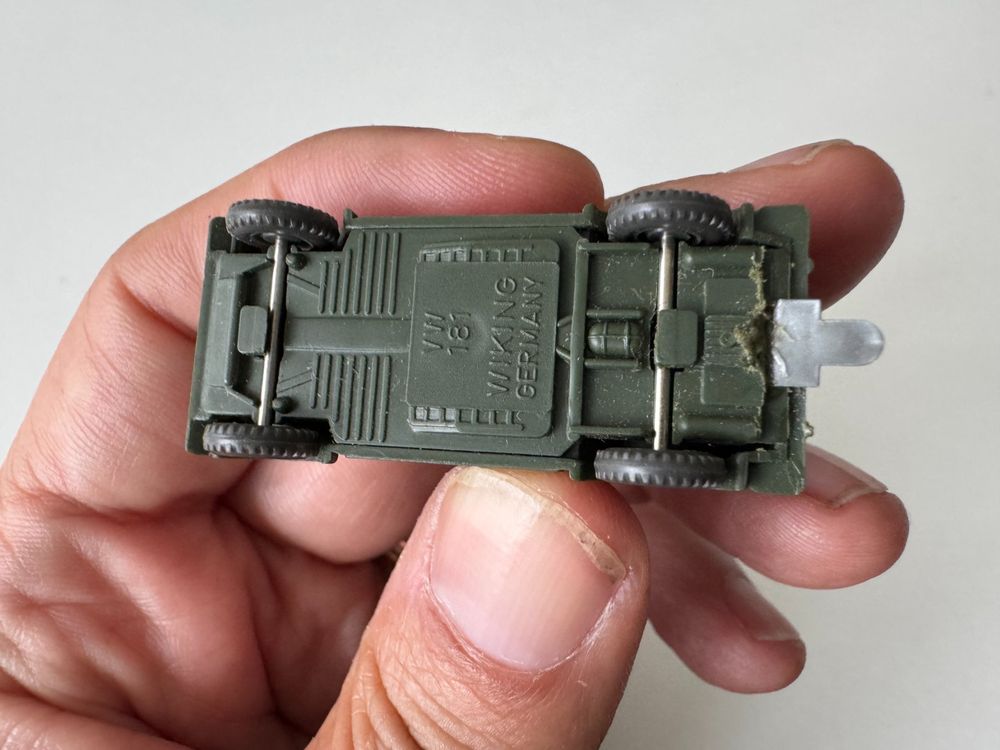 Wiking - VW 181 "Militär", offen, mit Anhängerkupplung (W65) (Gebraucht ...