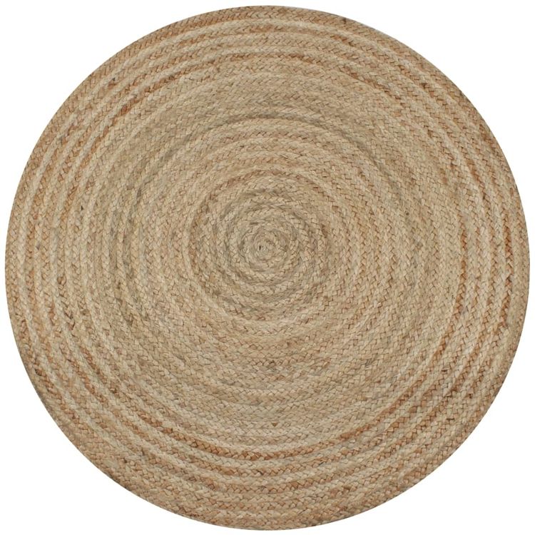 Teppich Jute Geflochten 150 cm Rund (Neu und originalverpackt) in Bad ...