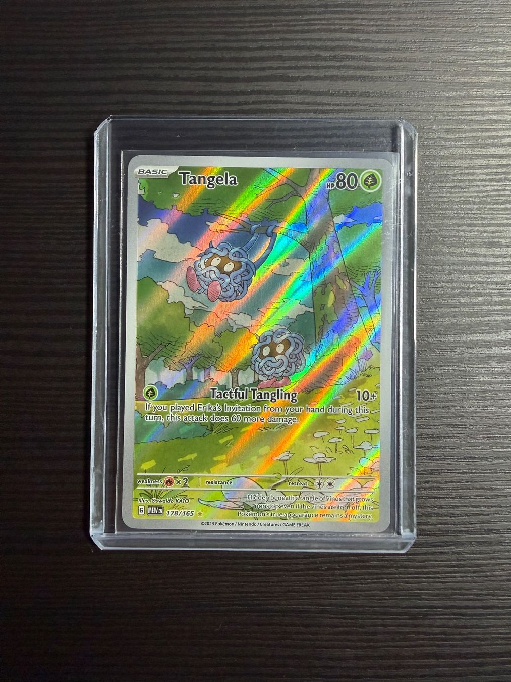 Pokemon TCG S&V 151/Tangela #178 [IR]🇺🇸 (Neu (gemäss Beschreibung)) in ...