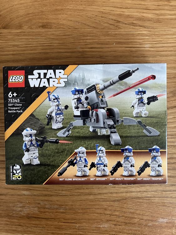 3 Lego Clone Trooper Battle Packs - Lego 75345 & Lego 75372 | Kaufen ...