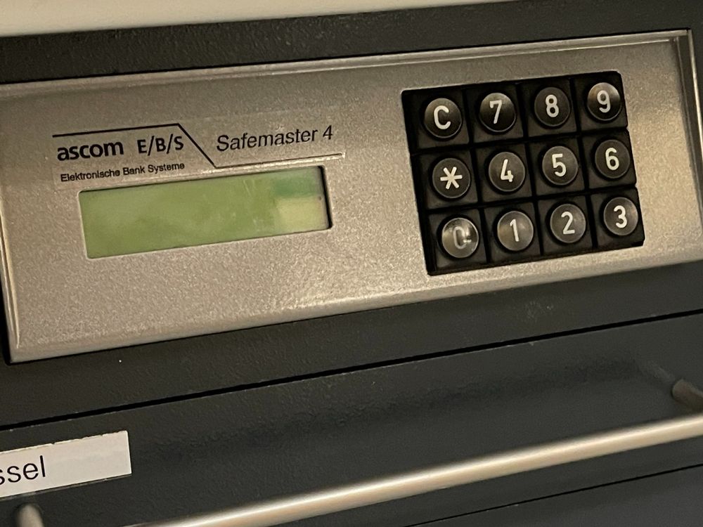 Tresor Ascom Safe Master SM4 Berna (Gebraucht) in Olten für CHF 514 ...