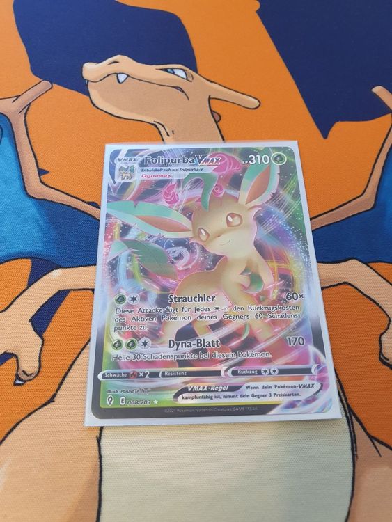 Pokemon - Folipurba VMAX (EVS 008) (Neu (gemäss Beschreibung)) in ...