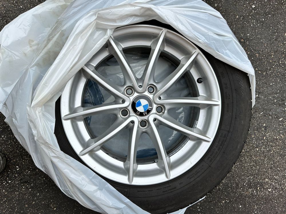 Original BMW Felgen mit fast neu Reifen 17 Zoll Top 5x120 (Gebraucht) in Gretzenbach für CHF 350 ...