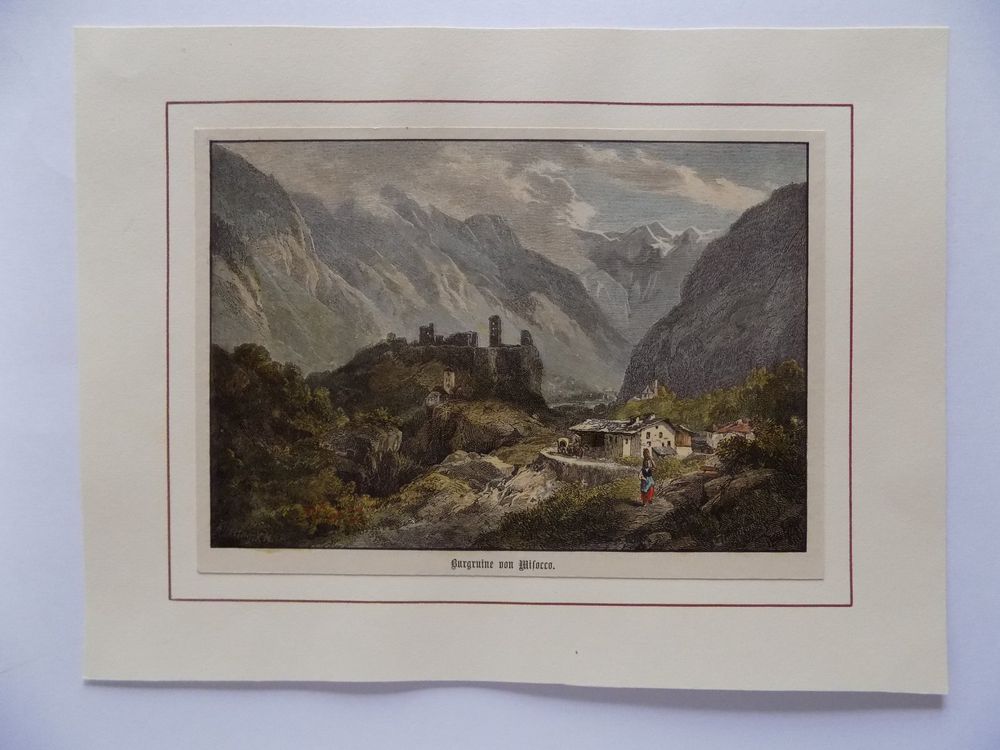 Misox Mesocco Burgruine (Gebraucht) in Risch für CHF 55 – mit Lieferung auf Ricardo kaufen