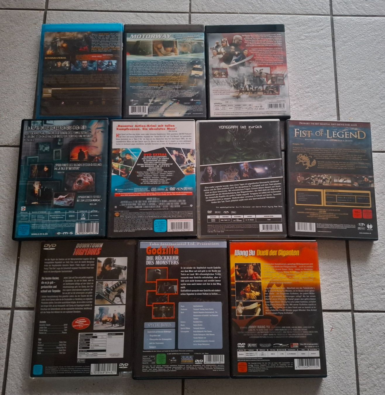 Asia Kino auf DVD und Blu-Ray (Gebraucht) in Riehen für CHF 9 – mit ...