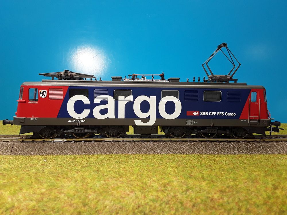 Roco 58662 _ Lokomotive Ae 610 SBB Cargo _ digital _ Spur H0 | Acheter sur Ricardo