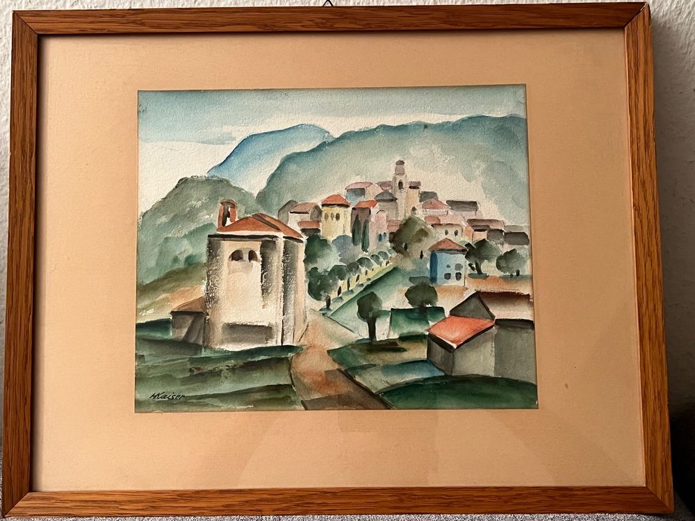 Hans Kaiser - wunderschönen original Ölgemälde (Gebraucht) in Basel für ...