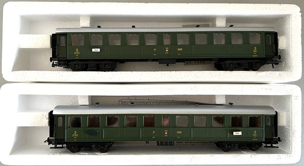 Roco 44466 / SBB Historic 3. Kl. Personenwagen / H0 WS OVP (Gebraucht) in Edlibach für CHF 17 ...