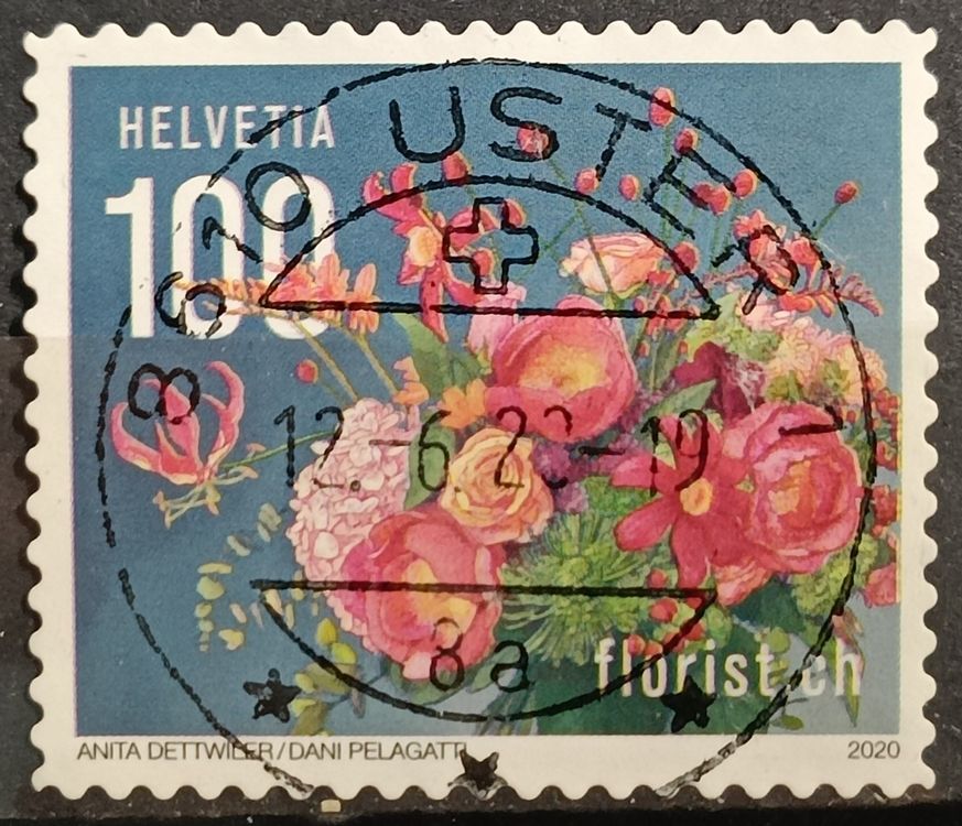 2020 100 Jahre florist.ch Top Stempel (Gebraucht) in Dübendorf für CHF ...