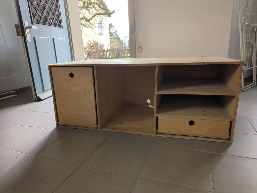 Geräumiges Multiplex Camperbox mit zwei Schubladen (Gebraucht) in ...
