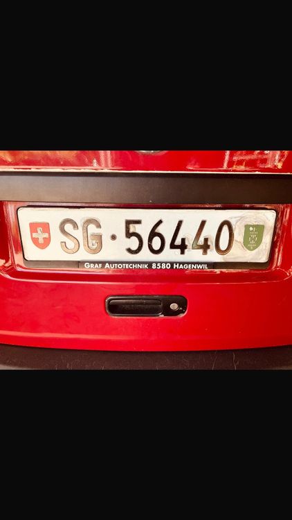 Autonummer / Kontrollschild (Gebraucht) in Neukirch Egnach für CHF 880 – nur Abholung auf ...