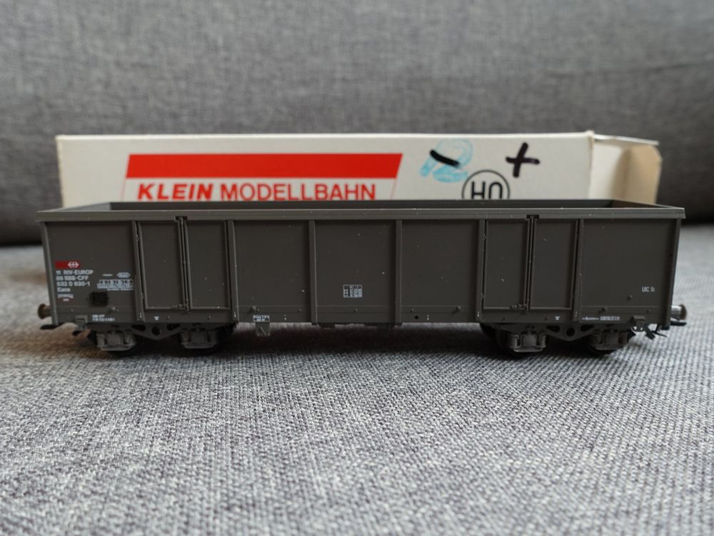 KLEIN Modellbahn No. 3408 SBB offener Güterwagen (Gebraucht) in ...
