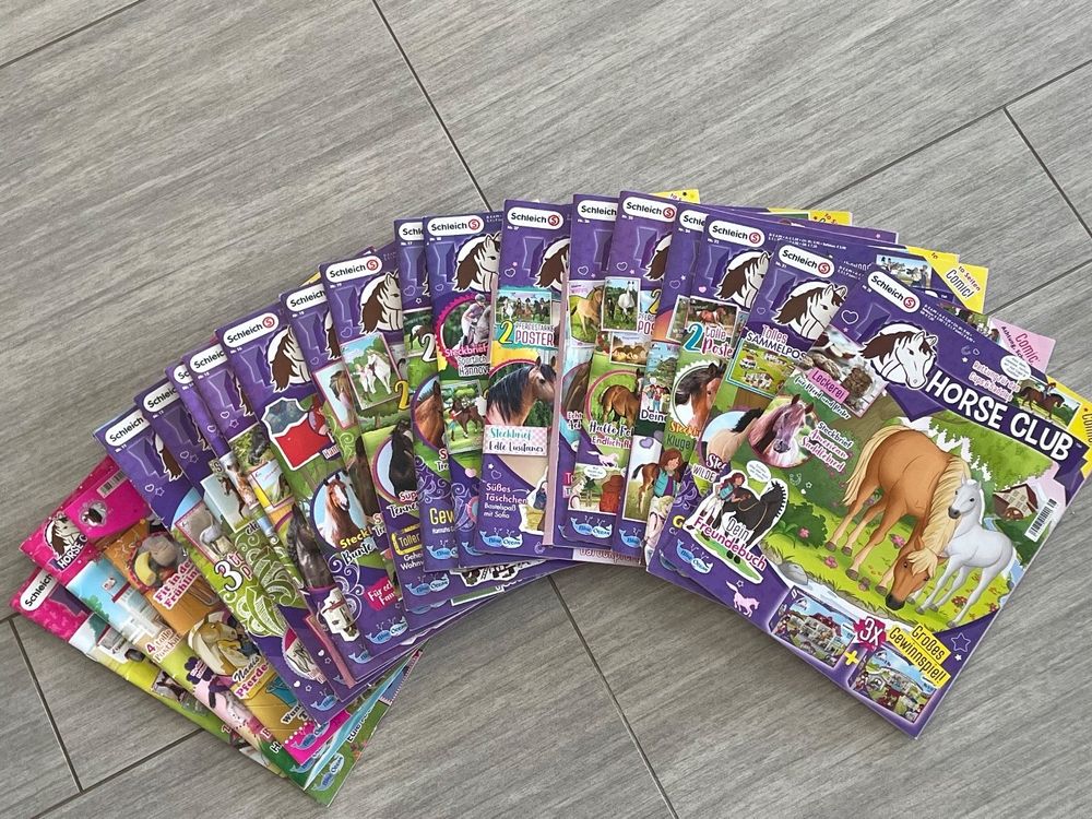 23 Schleich Magazine (Gebraucht) in Jonen für CHF 25 – mit Lieferung ...