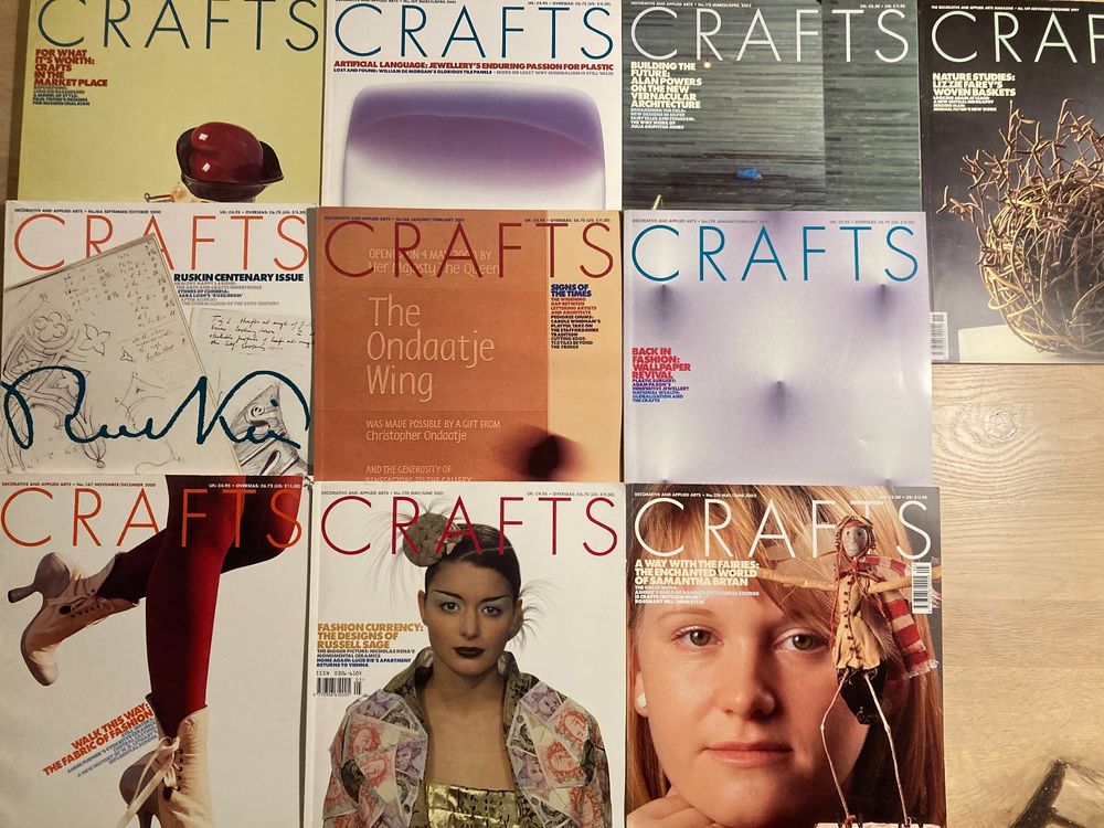 CRAFTS Magazine aus England 10 Stk. 1997+2000-02 englisch (Gebraucht ...