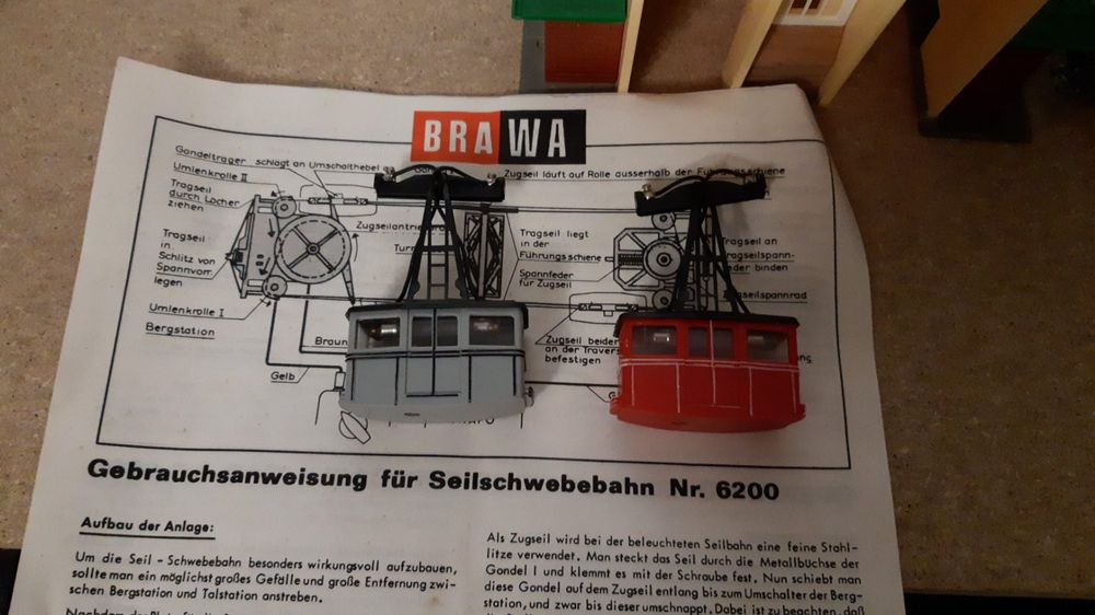Brawa HO 6200 6201 télécabine | Kaufen auf Ricardo
