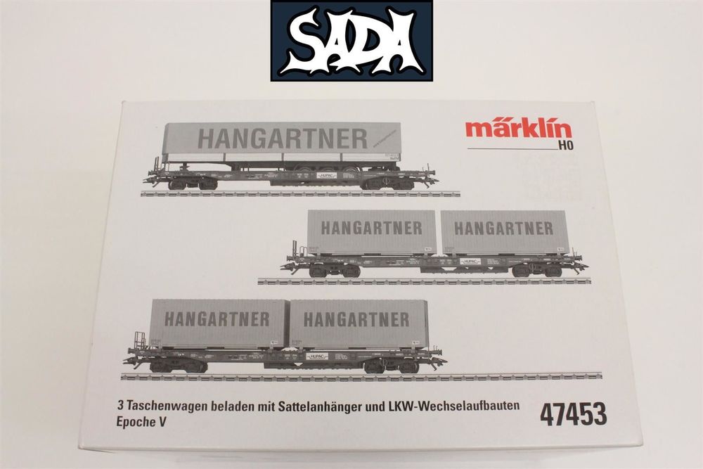 Märklin 47453 SBB Taschenwagen Set AC H0 | Kaufen auf Ricardo
