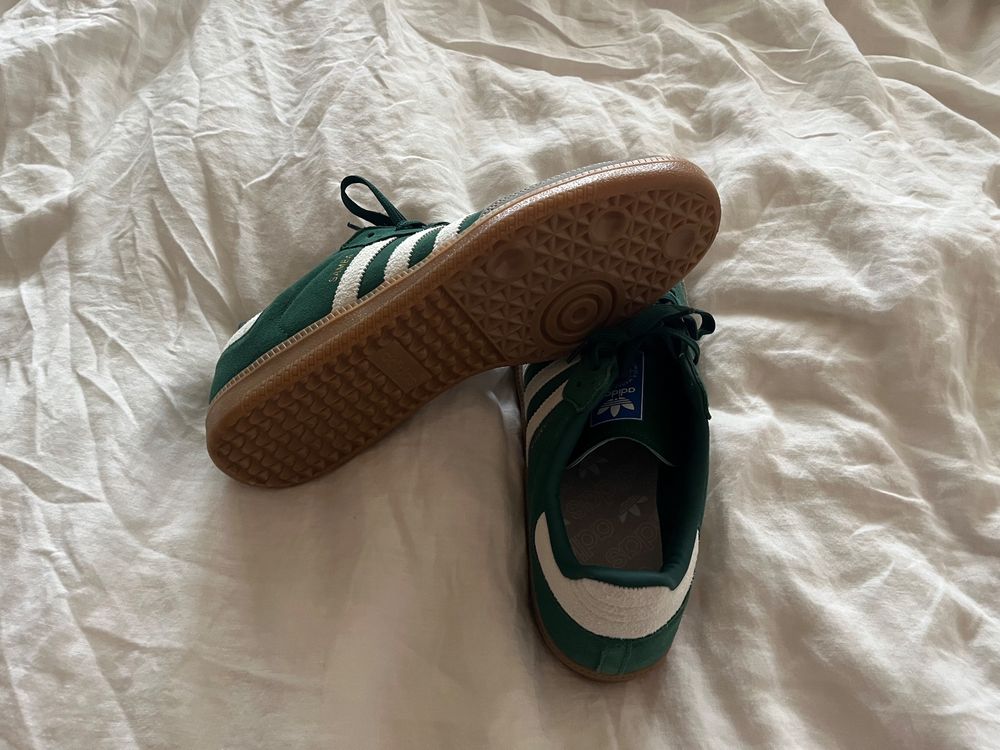 Adidas Sambas - Grün mit Grauer Spitze Selten | Kaufen auf Ricardo