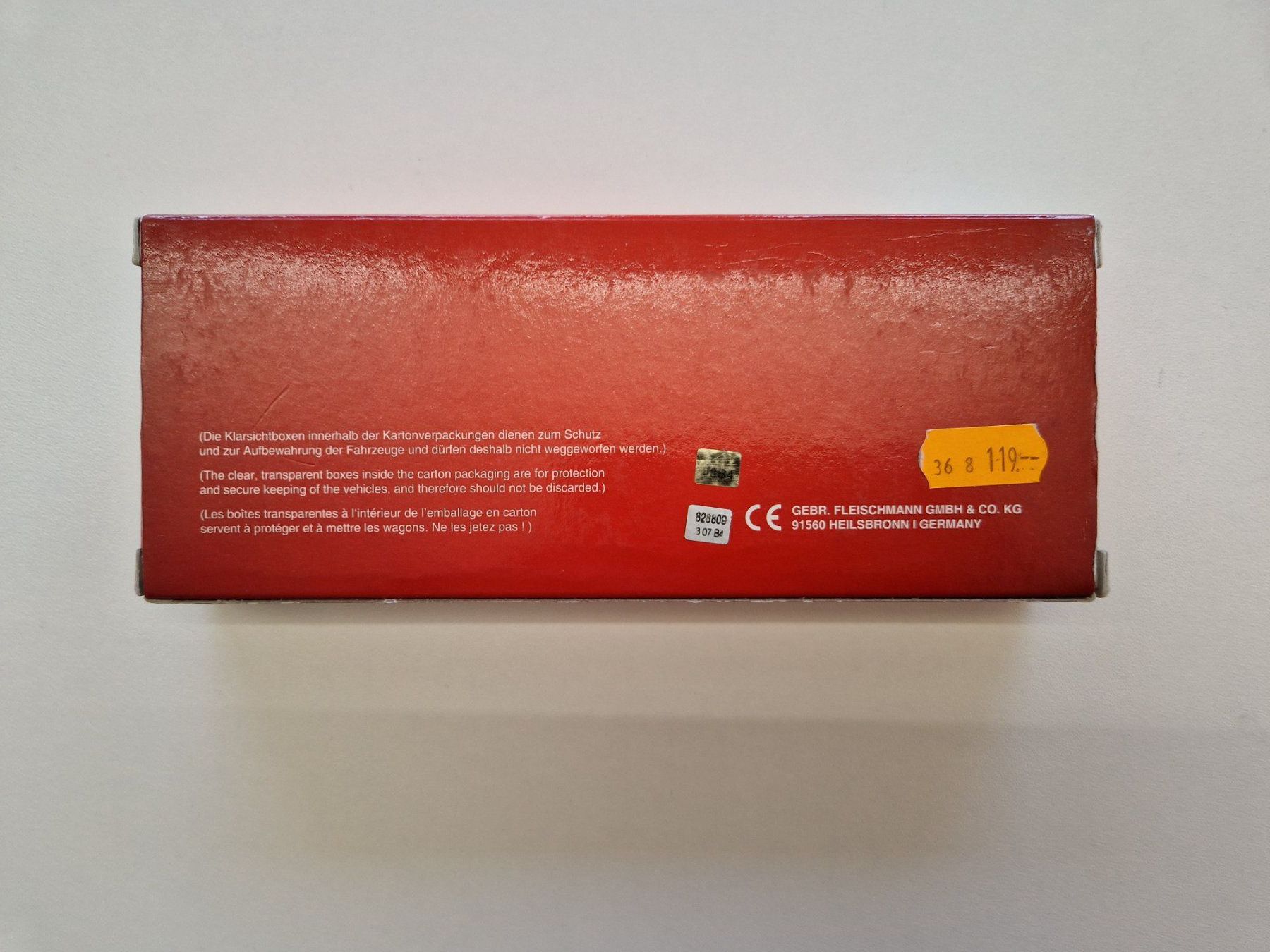 Fleischmann 828809 2-tlg. Flachwagenset mit Ladegut Schienen (Neu und ...