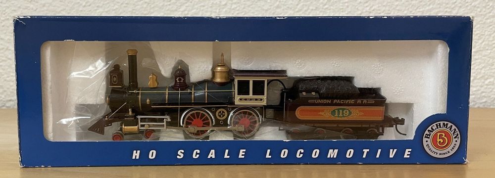 H0 Union Pacific American 4-4-0 & Tender 119, Bachmann (Gebraucht) in ...