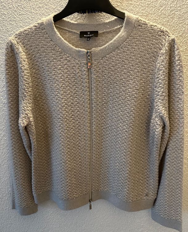 Monari Strickjacke Grau 42 (Neu (gemäss Beschreibung)) in Gerlafingen für CHF 25 – mit Lieferung ...
