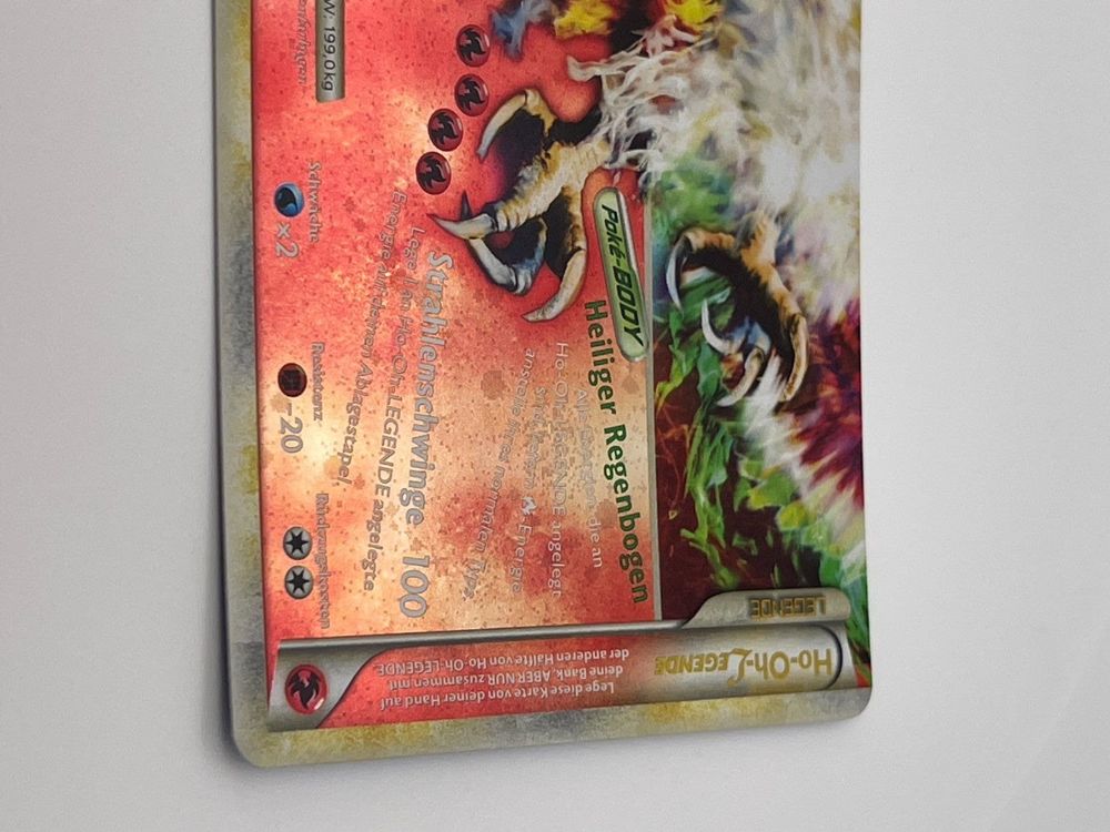 Ho-Oh Legende 112/123 Ultra Rare Heart Gold Soul Silver (Neu (gemäss ...