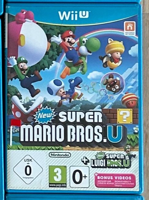 Super Mario Bros + Luigi Super U - Nintendo Wii U (Gebraucht) in Bülach ...