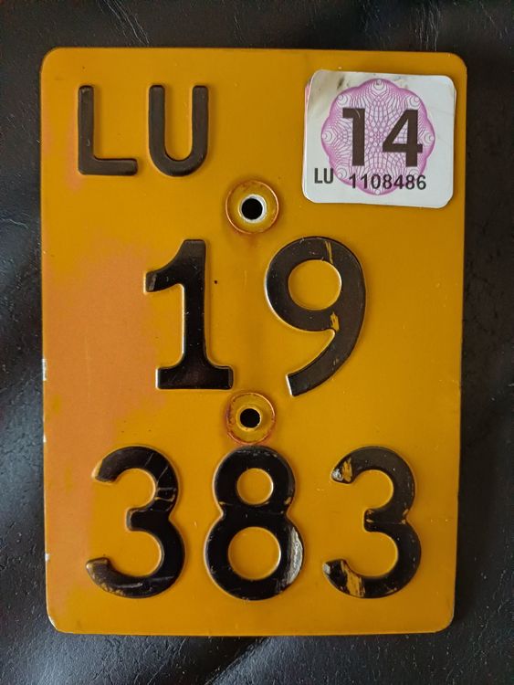 Mofanummer LU 19383 (Gebraucht) in Ebersecken für CHF 25 – mit ...