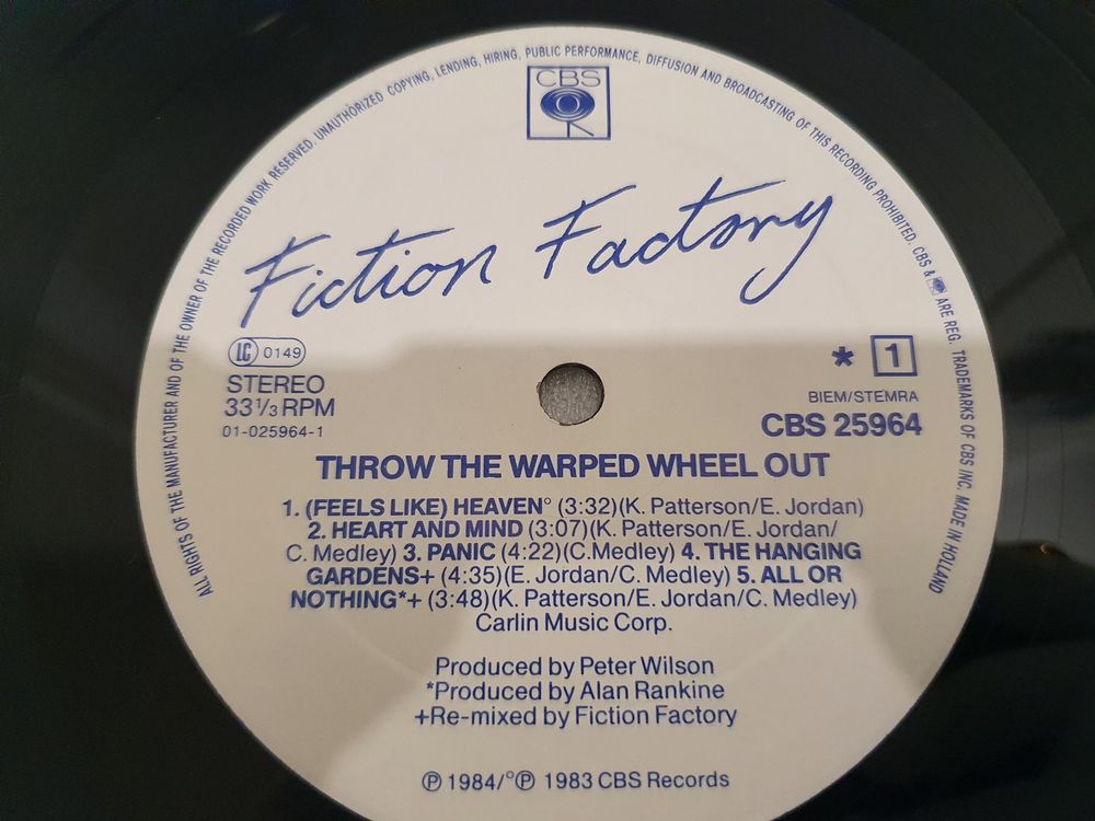 Fiction Factory – Throw The Warped Wheel Out | Kaufen auf Ricardo